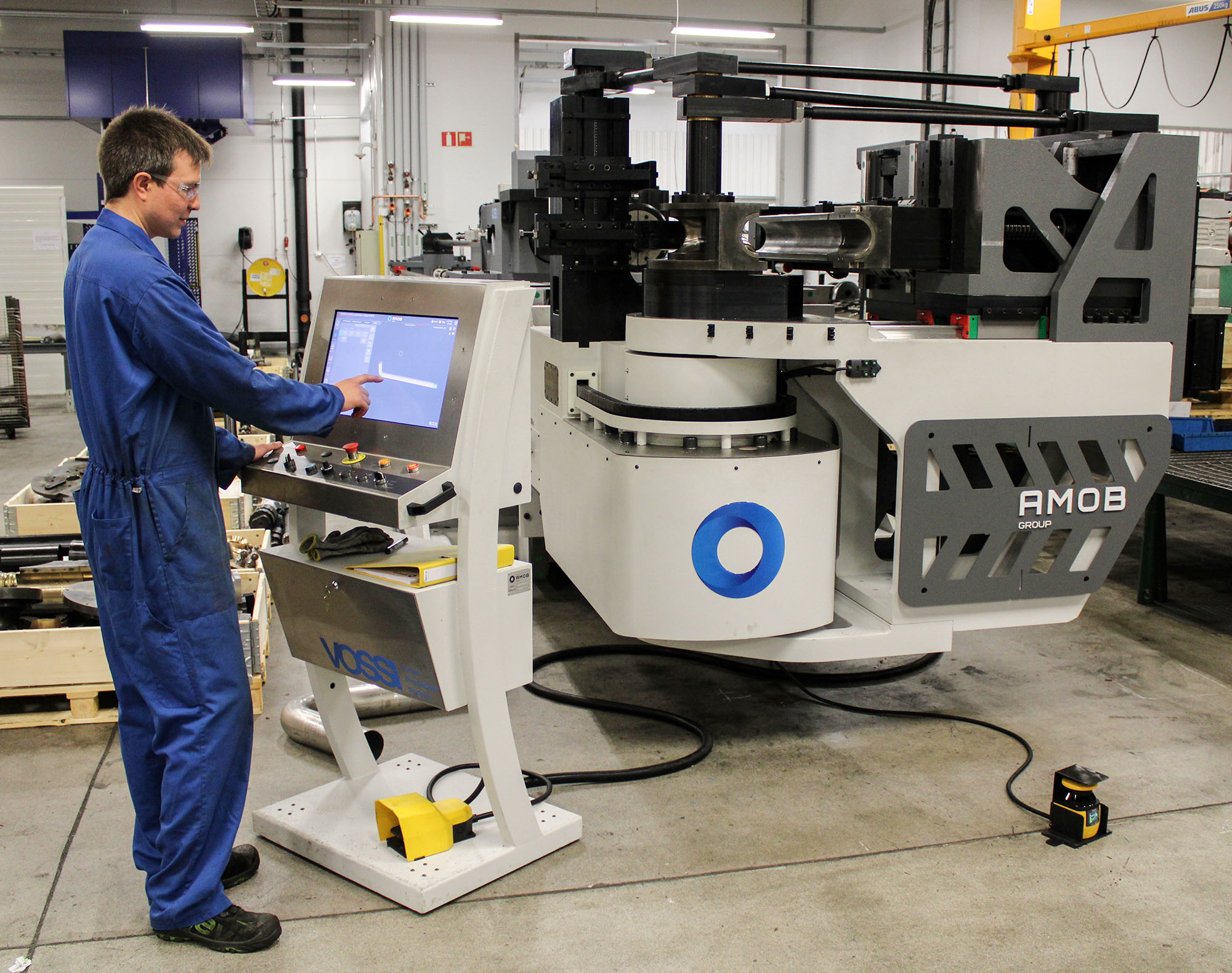 Larger tubes and tighter bends with new AMOB tube bending machine ...